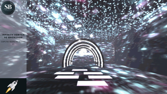 Second Life Marketplace - [SB] INFINITY 3D VORTEX PHOTO BACKDROP ...