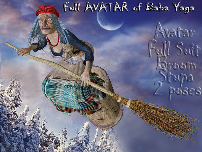 Second Life Marketplace - InStyle - Full Avatar Baba Yaga