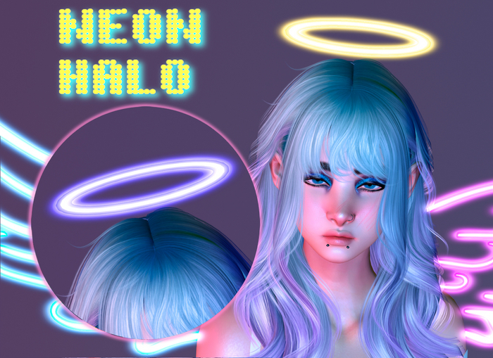 Second Life Marketplace - QUN - Neon Halo Gift