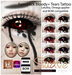 Second Life Marketplace - *{Suave}* Eyes Bloody+tears tattoo 5 colors 2 ...