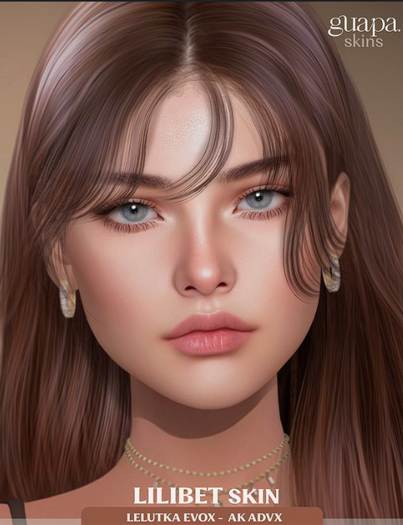 Second Life Marketplace - {Guapa} - Lilibet Skin (LELUTKA EVOX) Rose Kiss