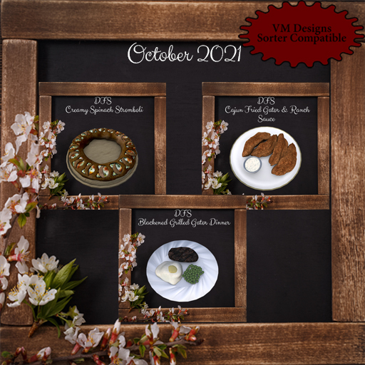 Second Life Marketplace - DFS Texture Pack, VMD Sorter Theme Blossom ...
