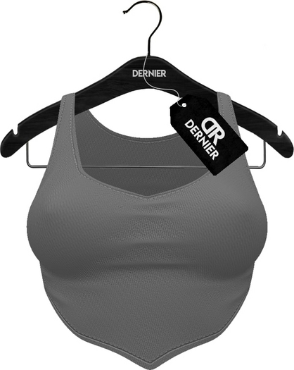 Second Life Marketplace - :Dernier: "Soyeon" Top - Grey
