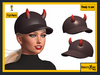 Second Life Marketplace - ::DisturbeD:: Halloween Devil Demon Cap ...