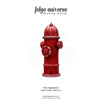 Second Life Marketplace - FELGO Universe // Fire hydrant