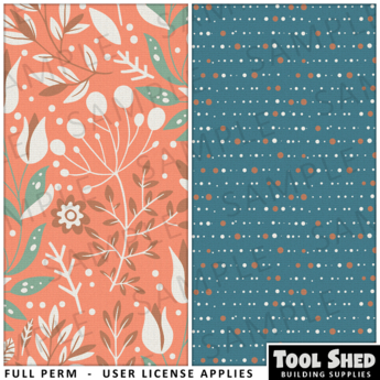 Second Life Marketplace - Tool Shed - Autumn Sunrise Fabrics - Pack 2 ...