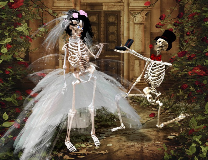 Second Life Marketplace - InStyle -Skeleton Bride Avatar