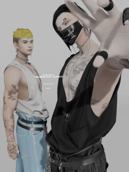 Second Life Marketplace - [Dope+Mercy]Telepathy Outfit_DEMO