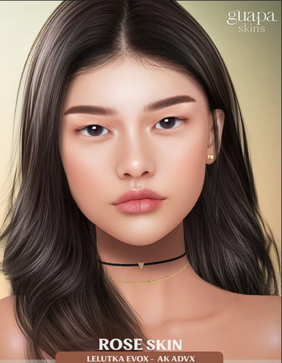 Second Life Marketplace - {guapa} - Rose skin (LELUTKA EVOX) Ibiza