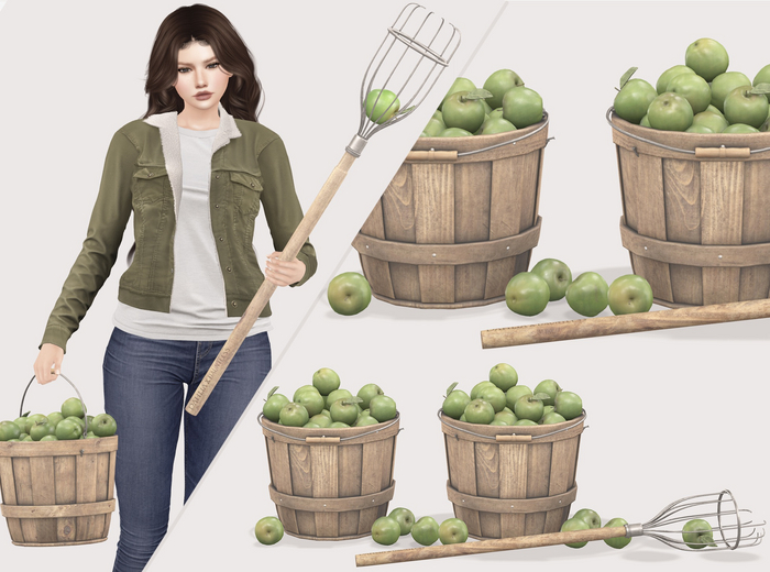 Second Life Marketplace - Dahlia X DAUNTLESS - Orchard - Granny Smith ...