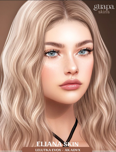 Second Life Marketplace - {Guapa} - Eliana Skin (LELUTKA EVOX) Rose Kiss