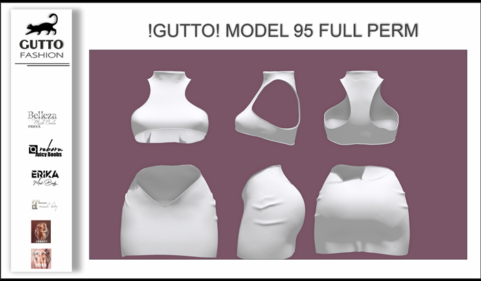 Second Life Marketplace - !GUTTO! MODEL 95 FULL PERM