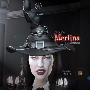 Second Life Marketplace - :LMB: Merlina Hat & Potion UNP