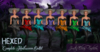 Second Life Marketplace - Hexed Complete Halloween Witch Outfit - TIME ...