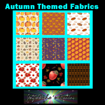 Second Life Marketplace - JDTEX Autumn Themed Fabric Textures