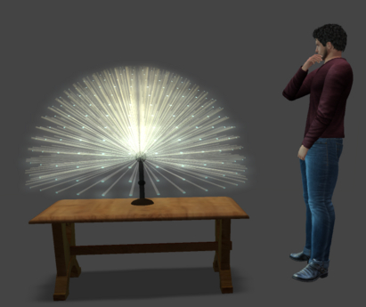 Second Life Marketplace - Dandelion Lamp