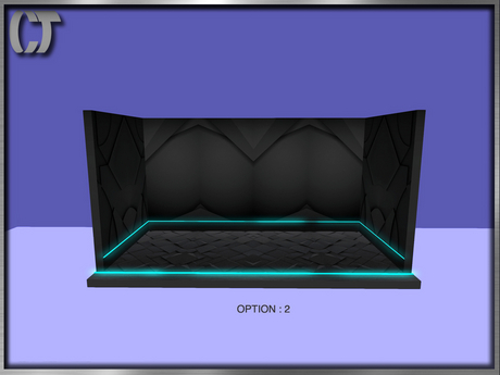 Second Life Marketplace - BACKDROP BLACK SERIES - 01