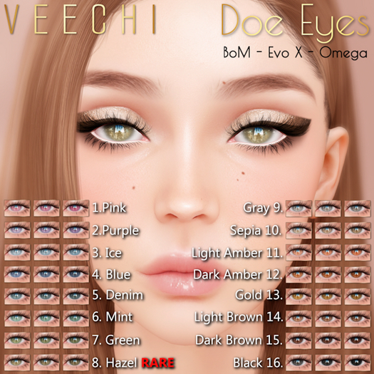 Second Life Marketplace - 4. Veechi Doe Eyes Blue