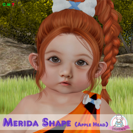 Second Life Marketplace - Titika's - Merida Shape (Apple Head)