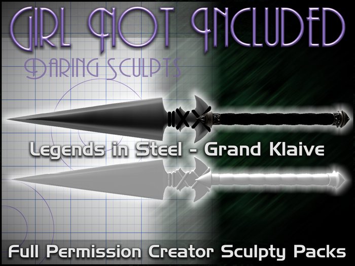Second Life Marketplace - GNI Legends in Steel - f/p Grand Klaive