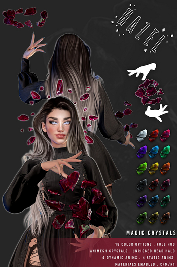 Second Life Marketplace - HAZEL . MAGIC CRYSTALS