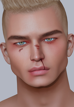 Second Life Marketplace - Kari store - Kelly Face Scars // LeL EvoX