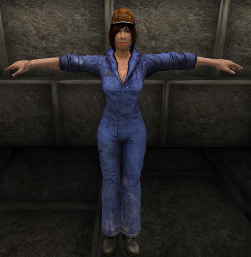 Second Life Marketplace - Full Perm Female Mechanic mesh avatar