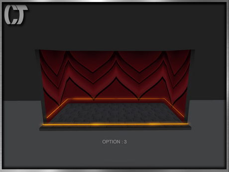 Second Life Marketplace - BACKDROP RED SERIES - 01