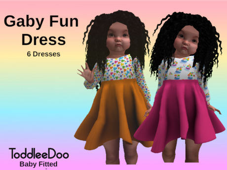 Second Life Marketplace - * KOOL KIDz * Gaby Fun Dress for Toodleedoo