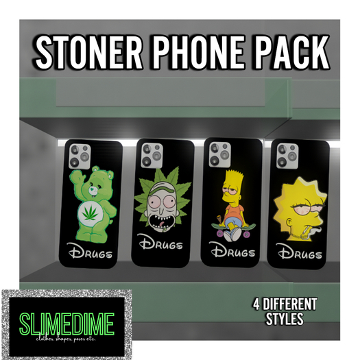Second Life Marketplace - SLIMEDIME - STONER PHONE PACK