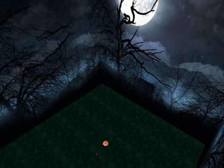 Second Life Marketplace - Skybox - Halloween moon