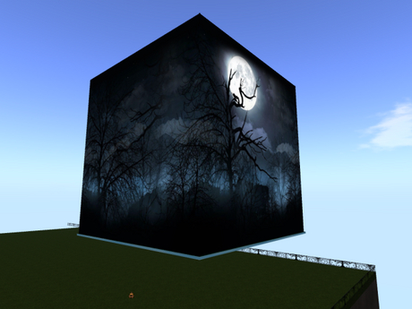 Second Life Marketplace - Skybox - Halloween moon