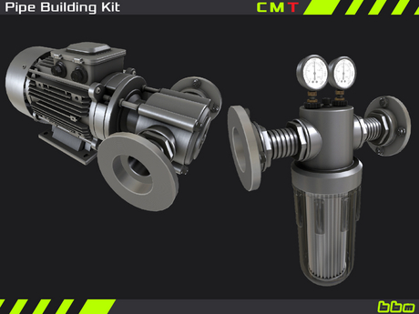 Second Life Marketplace - [BBM] Pipe Building Kit (v.1.0) [CM]