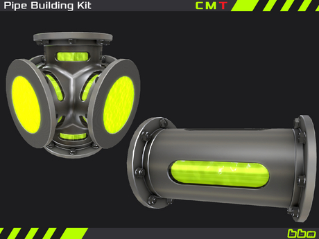 Second Life Marketplace - [BBM] Pipe Building Kit (v.1.0) [CM]