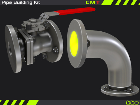Second Life Marketplace - [BBM] Pipe Building Kit (v.1.0) [CM]
