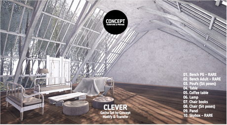 Second Life Marketplace - Concept} *10. Clever Skybox. RARE