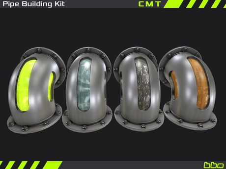 Second Life Marketplace - [BBM] Pipe Building Kit (v.1.0) [CMT]