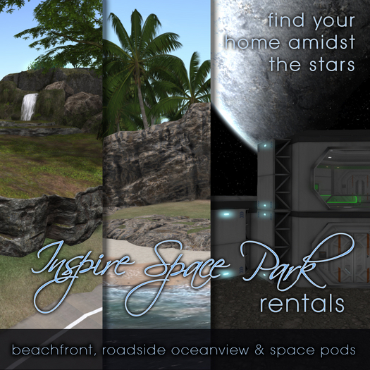 Second Life Marketplace - Inspire Space Park Rentals