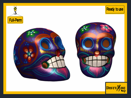 Second Life Marketplace - ::DisturbeD:: Mexican Dia de los Muertos ...