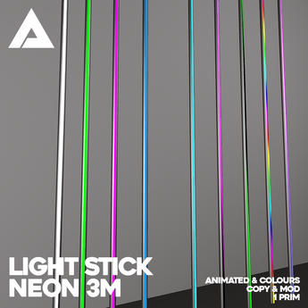 Second Life Marketplace - [ALPHA] Light Stick Neon 3m (add me)