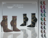Second Life Marketplace - .:FLOYD:.Fern Boots Maitreya Fatpack