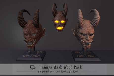 Second Life Marketplace - Hannya Mask Fatpack