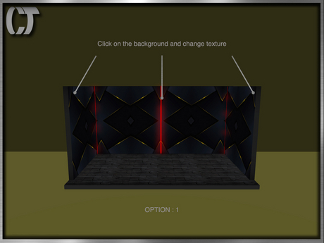 Second Life Marketplace - BACKDROP GOLD SERIES - 01