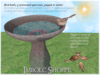 Second Life Marketplace - Bird bath - 5 animated sparrows, mother ...