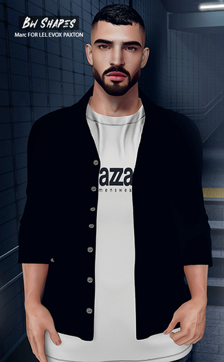 Second Life Marketplace - BW SHAPES - MARC FOR LEL EVOX PAXTON