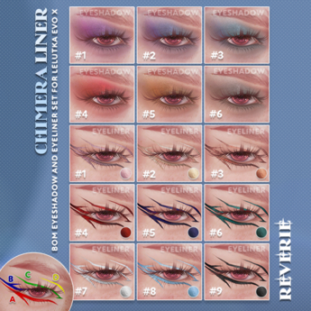 Second Life Marketplace - [REVERIE] Chimera Liner [BOM\EvoX]