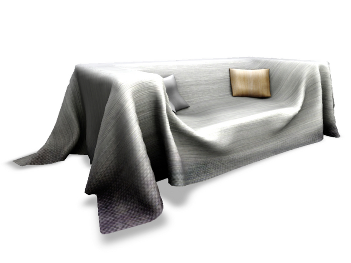 Second Life Marketplace - HIDEKI - Draped Sofa