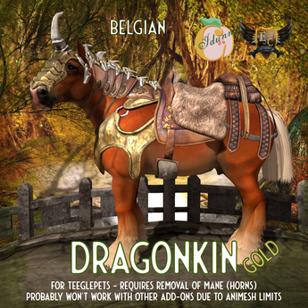 Second Life Marketplace - *IC* DragonKin - Gold - Belgian