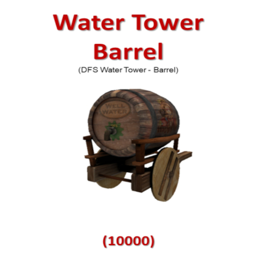 Second Life Marketplace - DFS Water Tower - Barrel [Full]