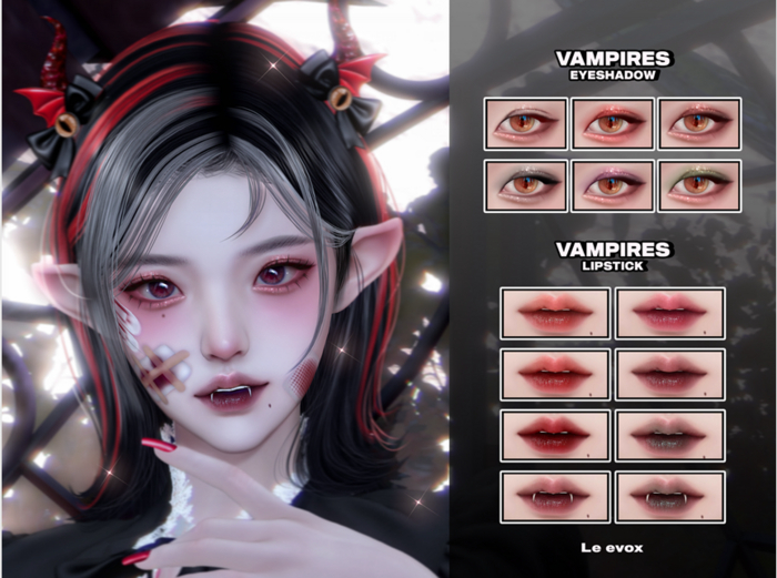 Second Life Marketplace Haru Vampires Eyeshadow